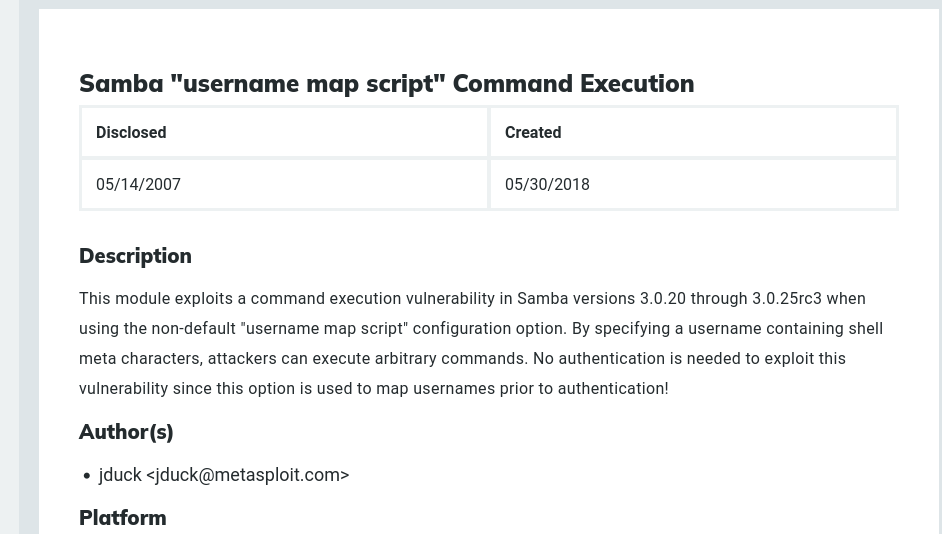 Hack the Box (HTB) - Lame | HomeLab Docs